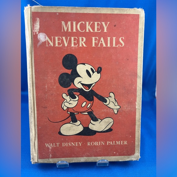 Disney | Other | 939 Walt Disney Mickey Never Fails By Robert Palmer ...